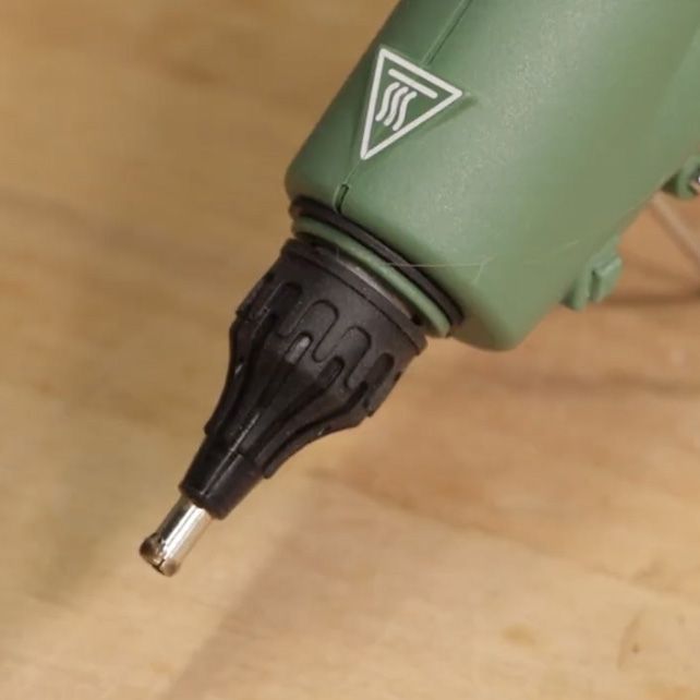 Professional heating gun for Knot Filler wood repairs